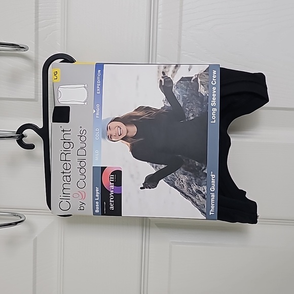 Cuddl Duds | Tops | Large Black Climate Right By Cuddle Duds | Poshmark